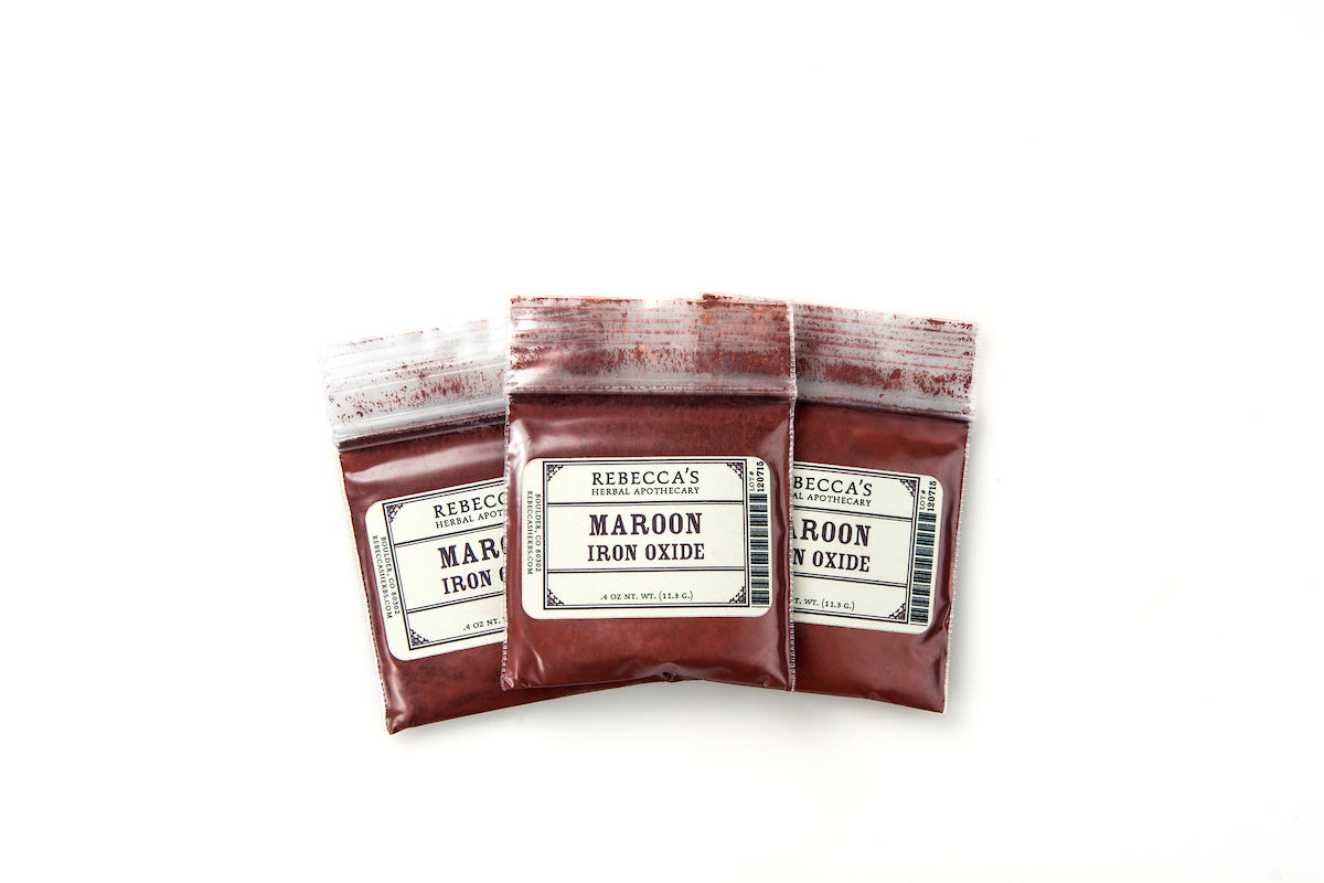 Maroon Iron Oxide – Rebecca's Herbal Apothecary