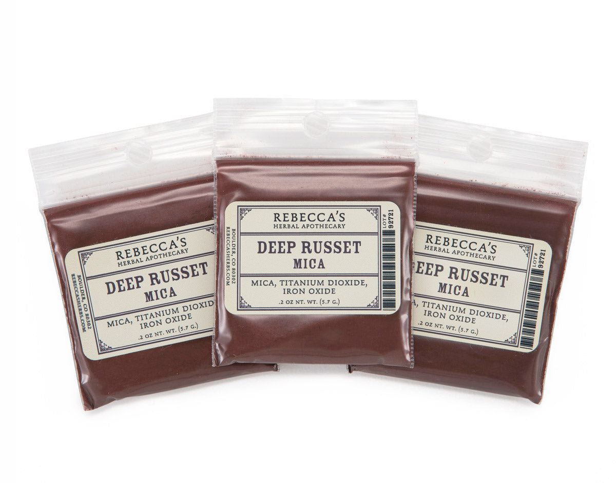 Deep Russet Mica – Rebecca's Herbal Apothecary