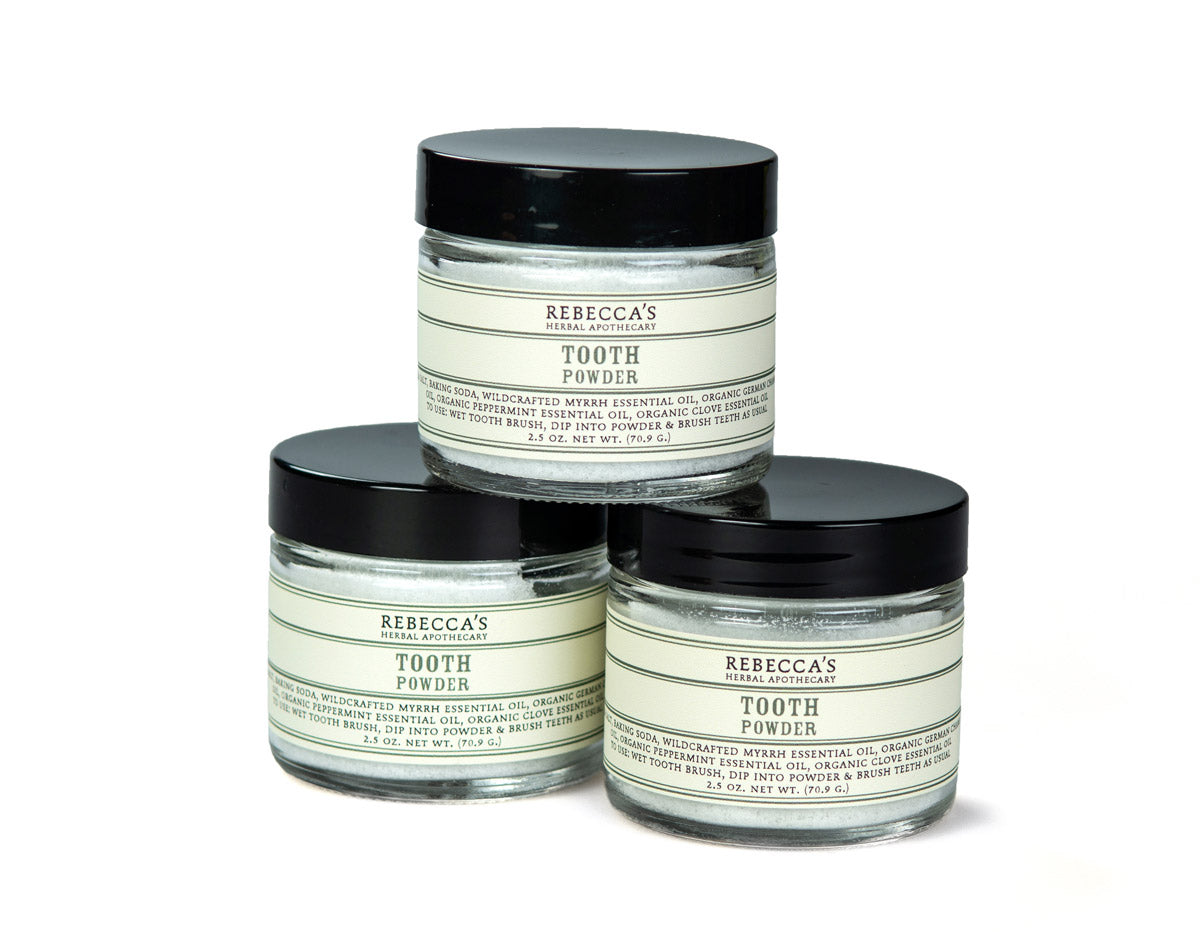 Tooth Powder – Rebecca's Herbal Apothecary